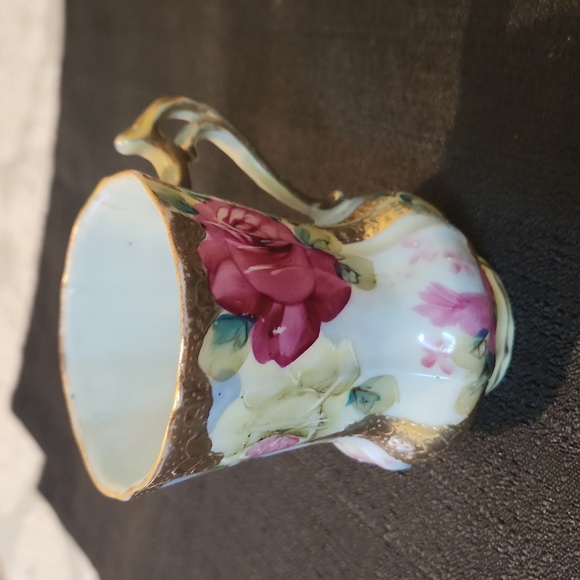 Dining | Antique Gorgeous Hand Painted Nippa Chocolate Cup | Poshmark